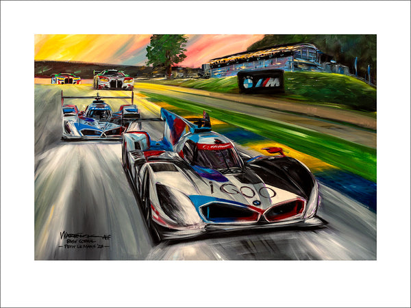 Petit Le Mans BMW 2023 LE - TheArtOfRacingCollection